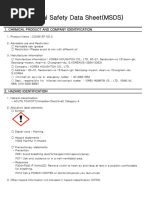 MOLYKOTE 111 Compound Safety Data Sheet | PDF | Firefighting | Hazards