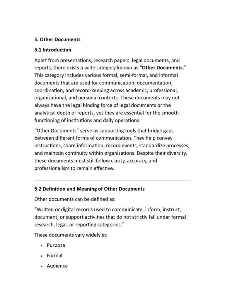 Other Supporting Doucmetns | PDF | Memorandum | Receipt