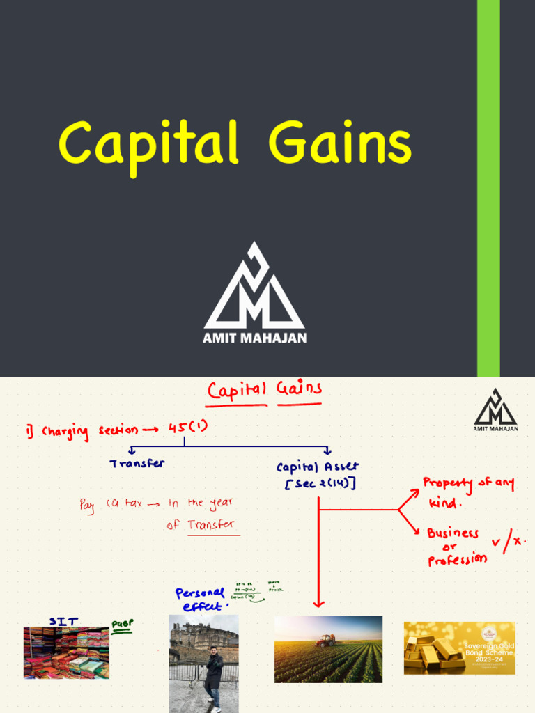 Understanding Capital Gains Tax Rules | PDF | Capital Gain | Financial ...