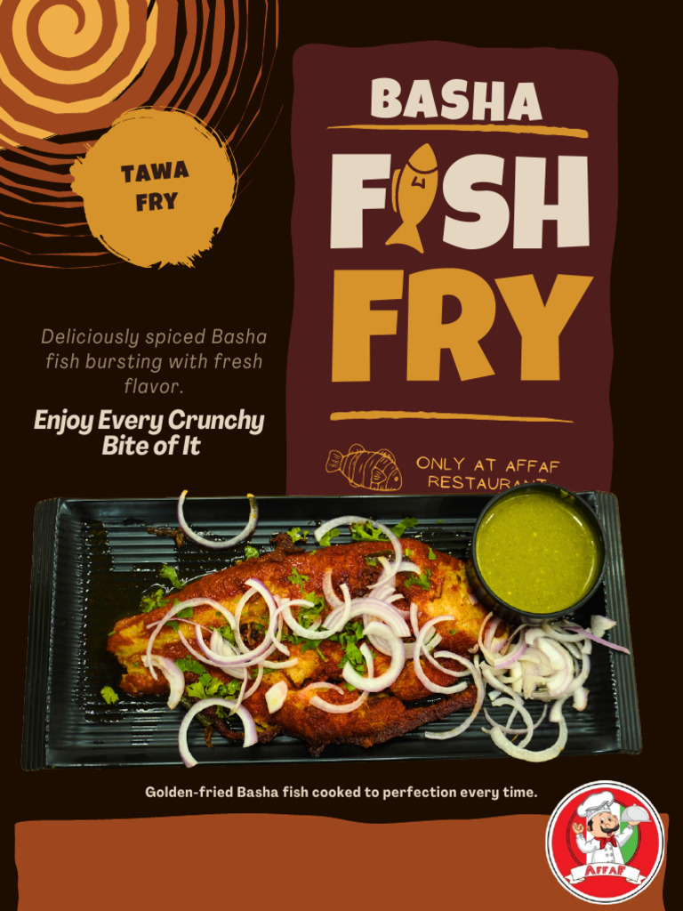 Crispy Basha Fish Fry at Affaf Restaurant | PDF