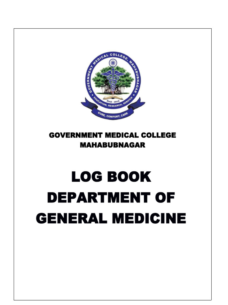 General Medicine - Log Book Final | PDF | Cirrhosis | Heart