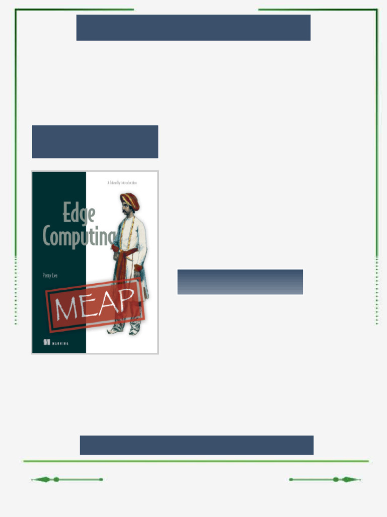 Edge Computing (MEAP V03) Perry Lea eBook teaching version | PDF ...