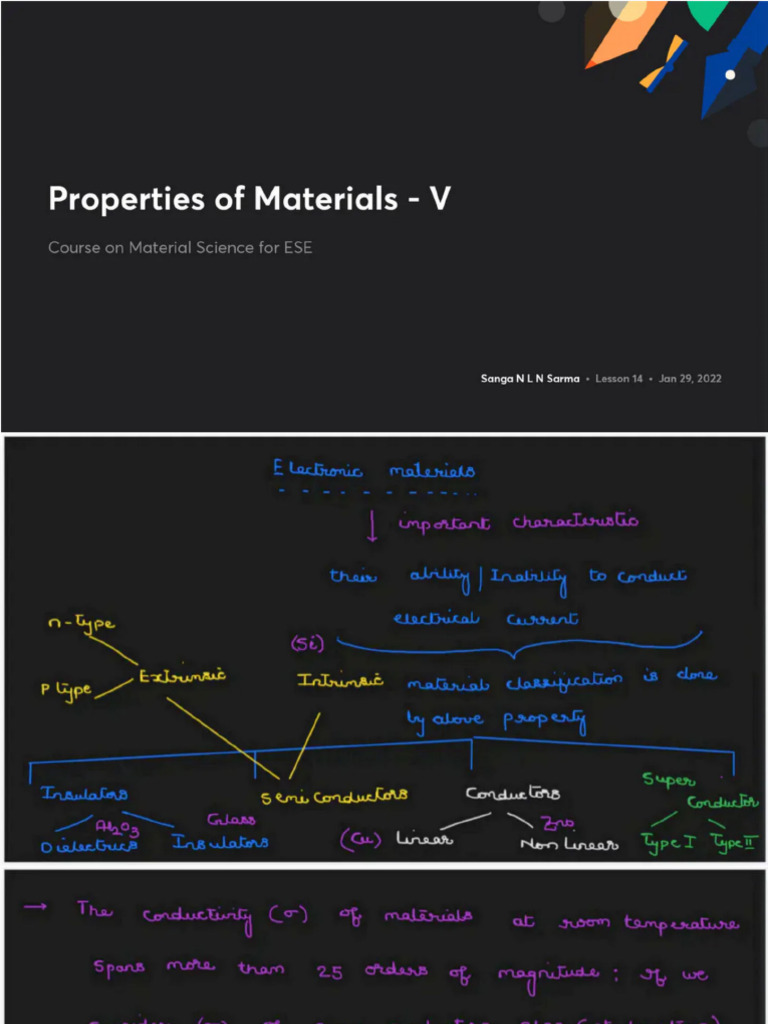 14 Properties of Materials V With Anno | PDF