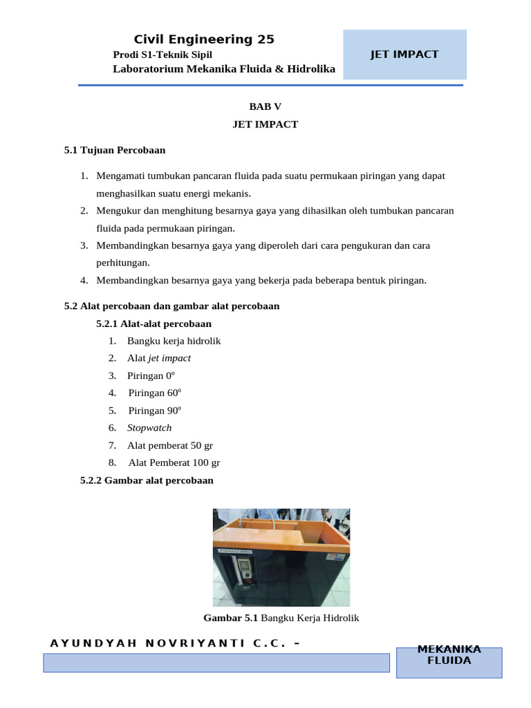 Jet Impact Acc | PDF