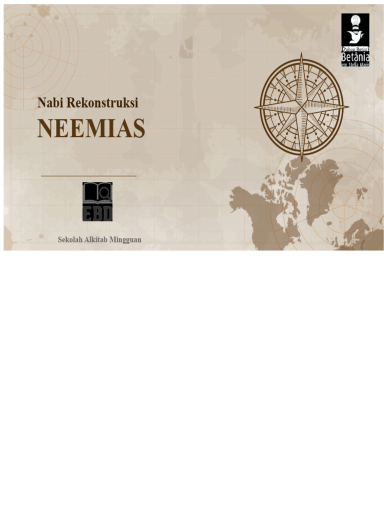 Rekonstruksi Kuil Yerusalem oleh Nehemia | PDF
