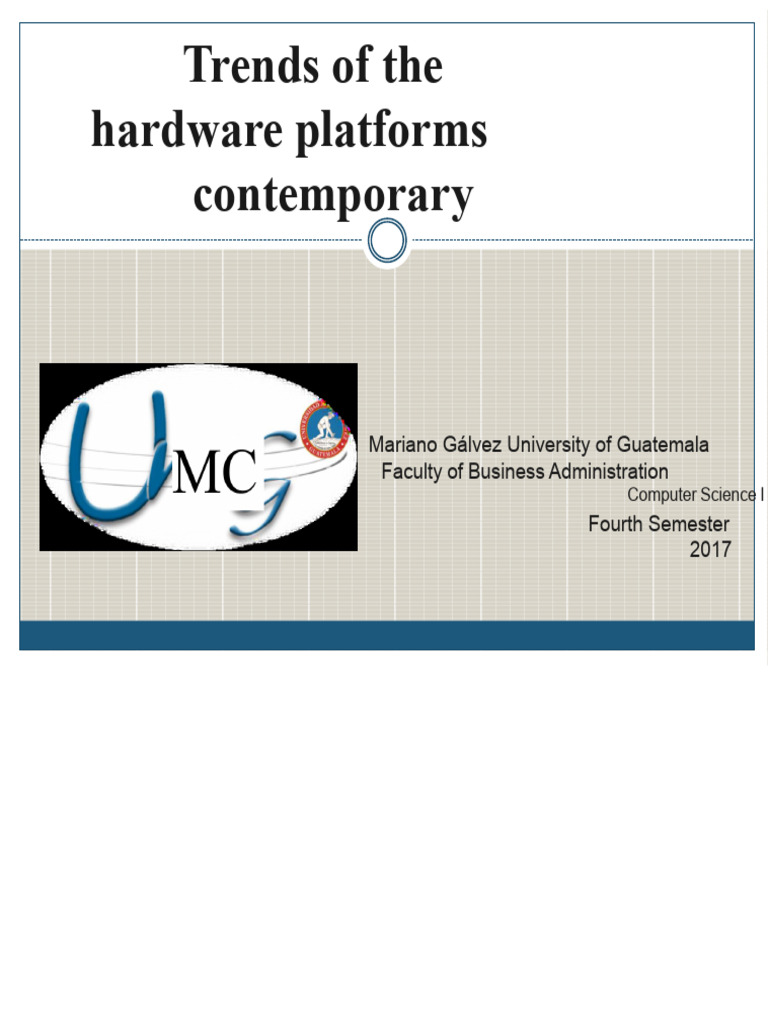 Key Trends in Modern Hardware Platforms | PDF | Cloud Computing ...