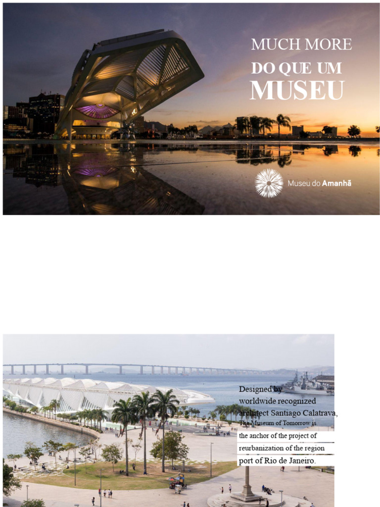 Museum of Tomorrow: Event Spaces & Sustainability | PDF | Green ...