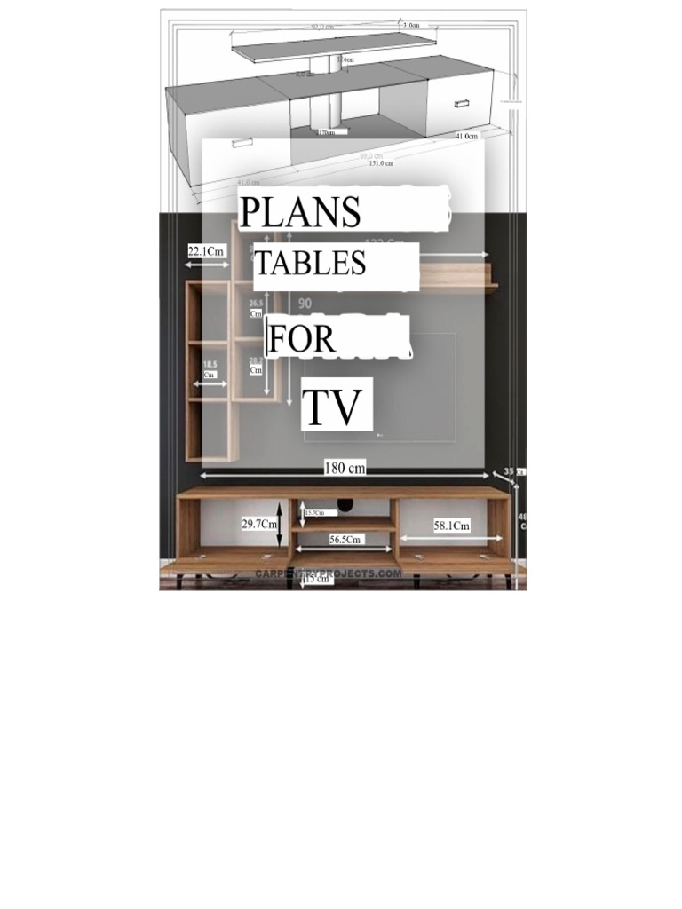DIY TV Table Projects Guide | PDF