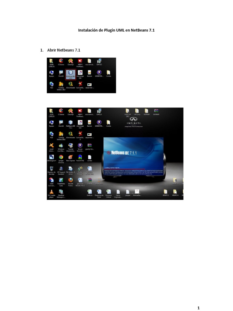 Instalación De Plugin Uml En Netbeans 7 Pdf Frijoles Netos Aplicaciones Y Software