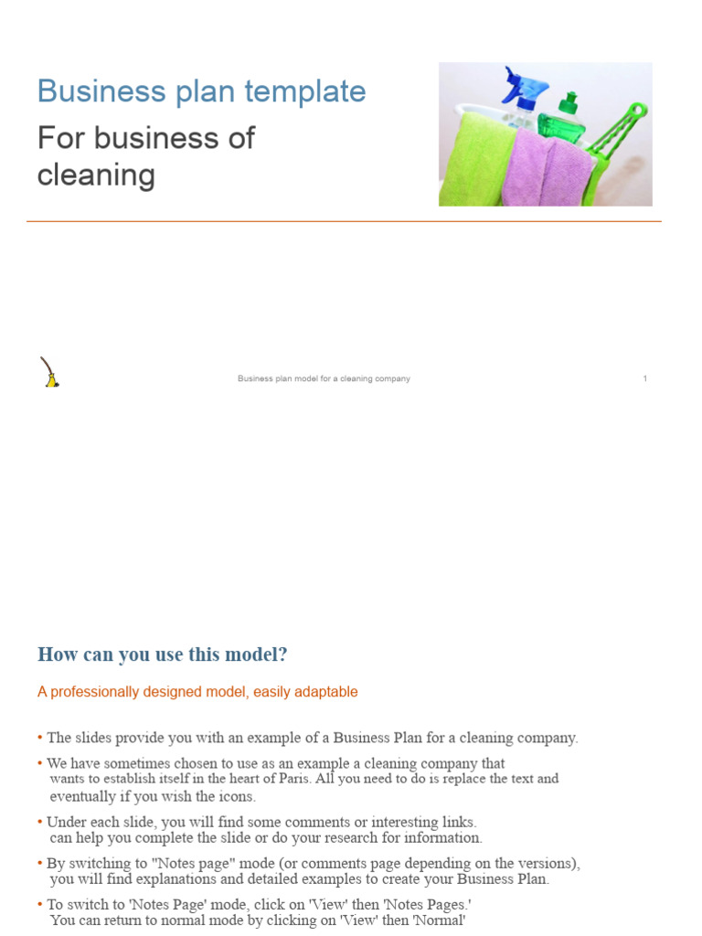 BP-Cleaning Company | PDF | Economies | Business