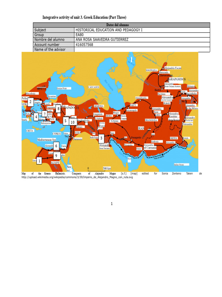 Greek Education: Integrative Activity 3 | PDF | Hellenistic Period ...