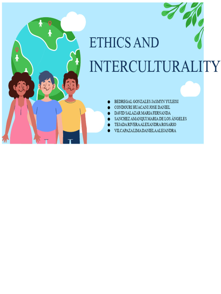 Ethics and Interculturality Slides | PDF | Cross Cultural Communication ...