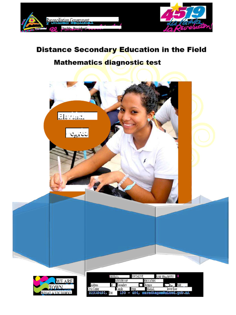 Mathematics Diagnostic Test for 11th Grade | PDF | Mathematics