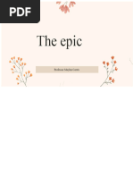 Epic Poetry Characteristics Quiz | PDF | Epic Poetry | Poetry