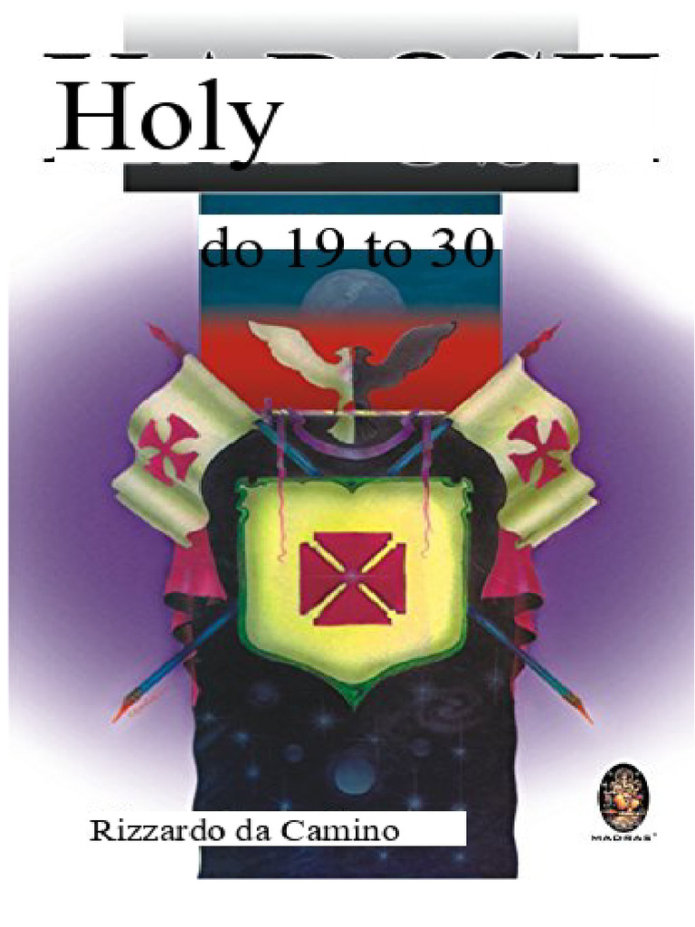 Summary Kadosh From The 19th To The 30th Rizzardo Da Camino | PDF