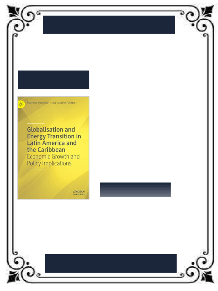 Globalisation and Energy Transition in Latin America and the Caribbean ...