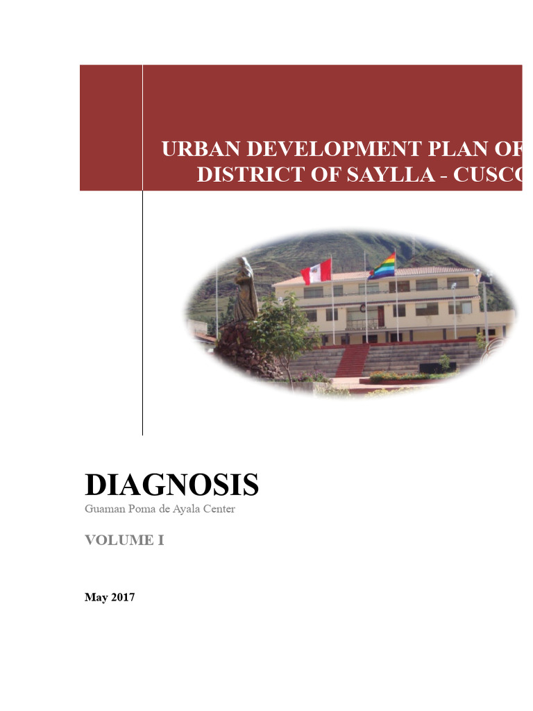 Saylla District Urban Development Plan | PDF | Urbanization | Hazards