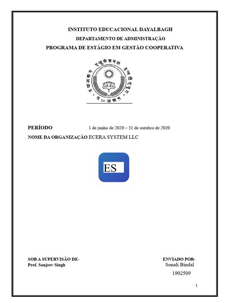 Relatório de estágio-1 | PDF | Gestão de recursos humanos | Recrutamento