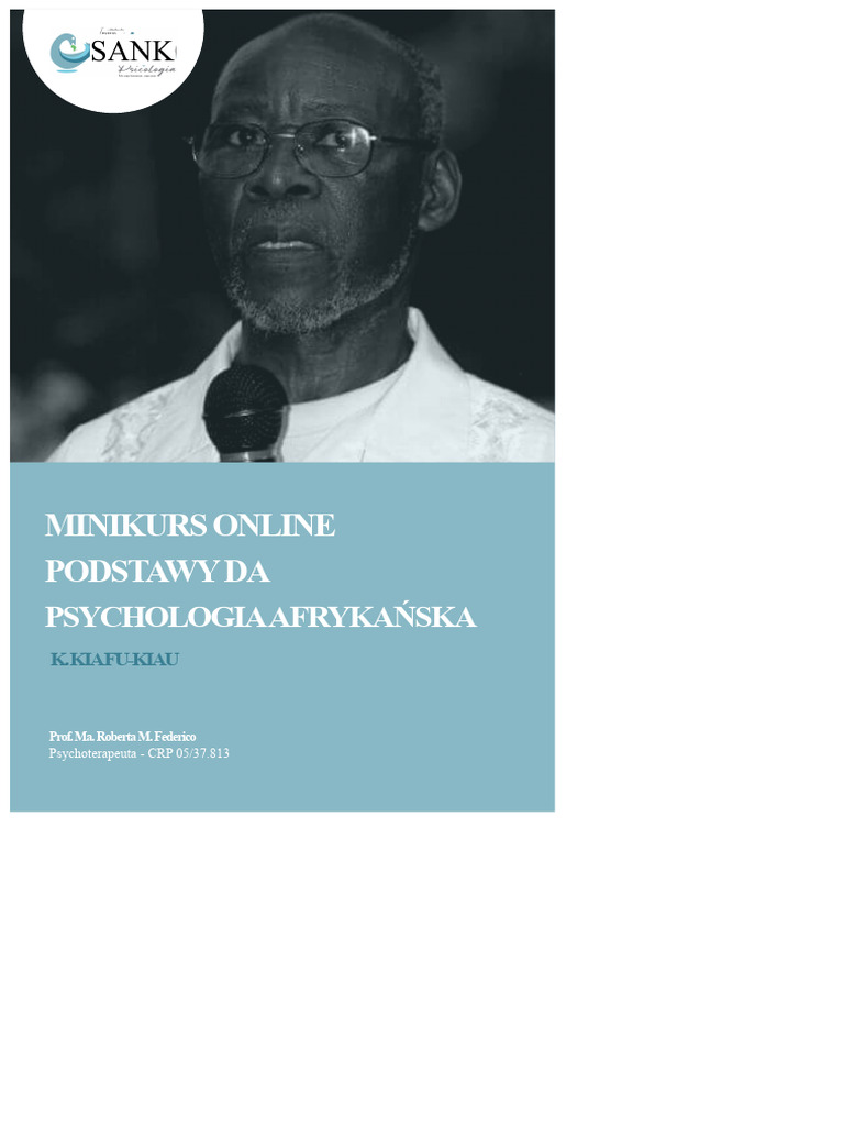 Ebook Fundamenty Psychologii Afrykańskiej - Sankofa Instytut ...