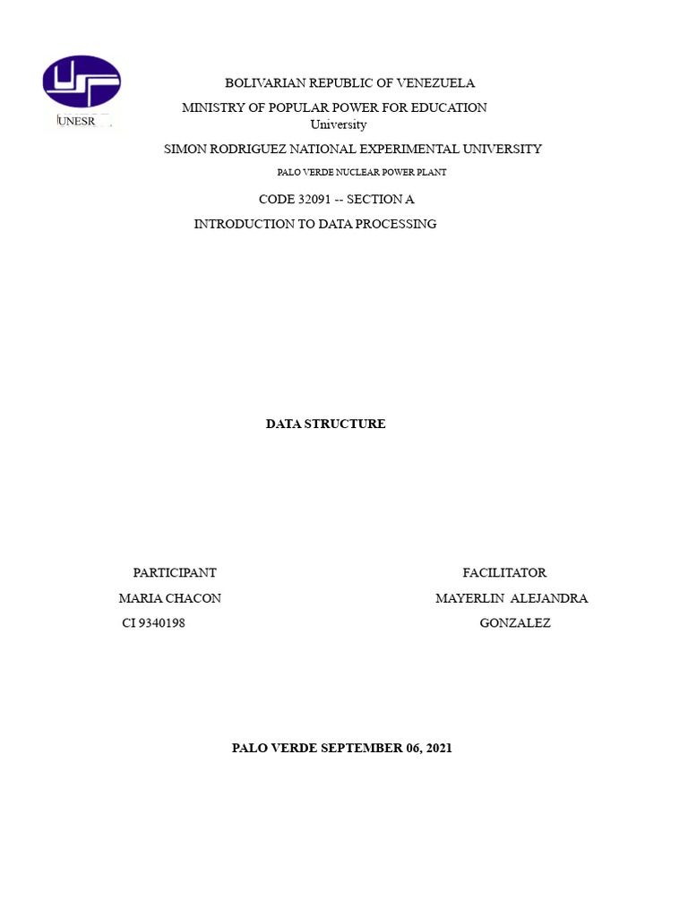 Work Unit III DATABASE STRUCTURE Introduction to Data Processing | PDF ...