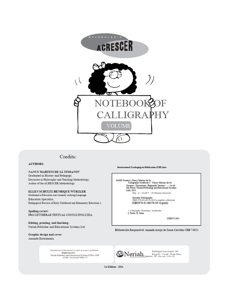 Calligraphy Notebook Volume 3 | PDF | Syllable | Vowel