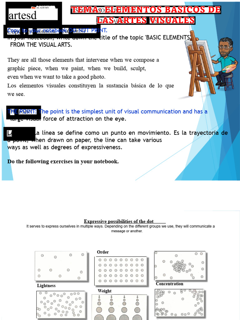 ARTS ELEMENTS OF VISUAL ARTS | PDF