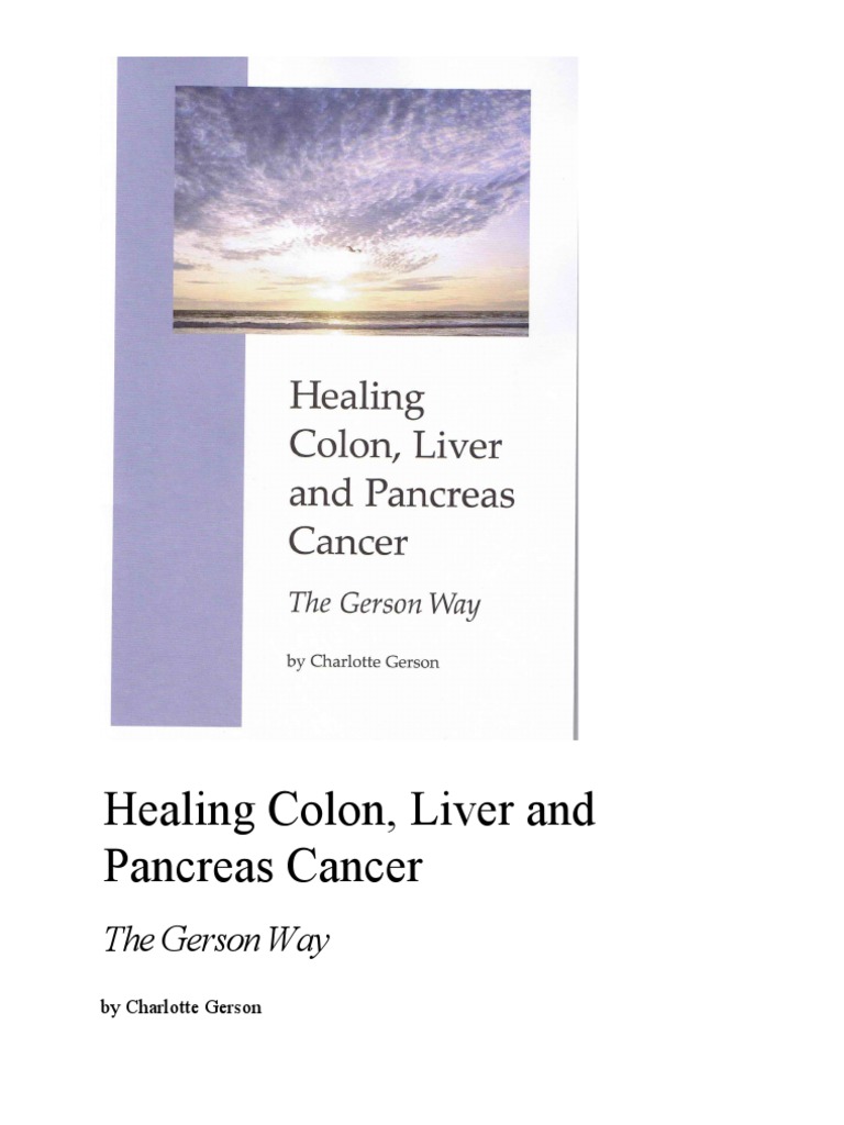 Healing Colon Liver & Pancreas | PDF | Cancer | Colorectal Cancer