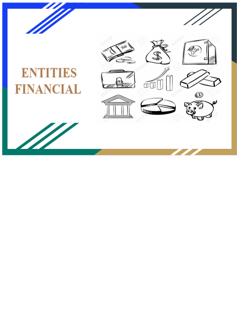 Types of Financial Entities (1) | PDF