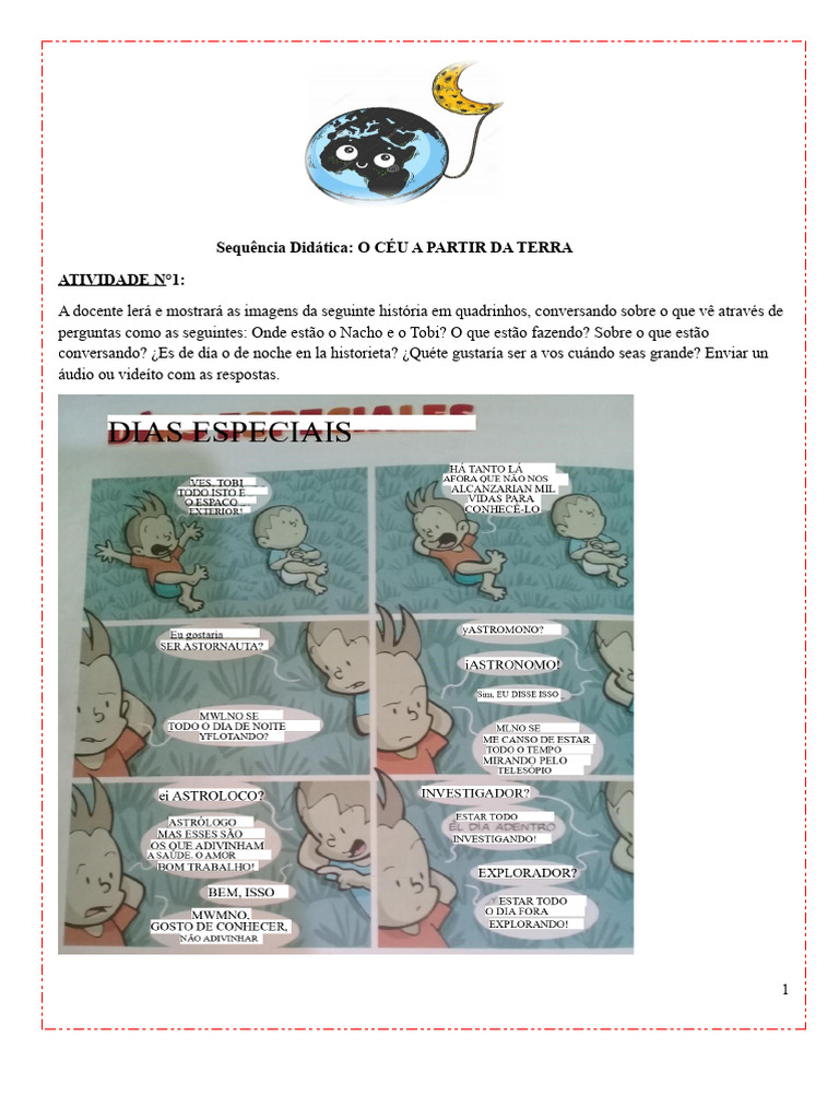 Sequência Didática Pontos Cardeais | PDF | Bússola | Terra