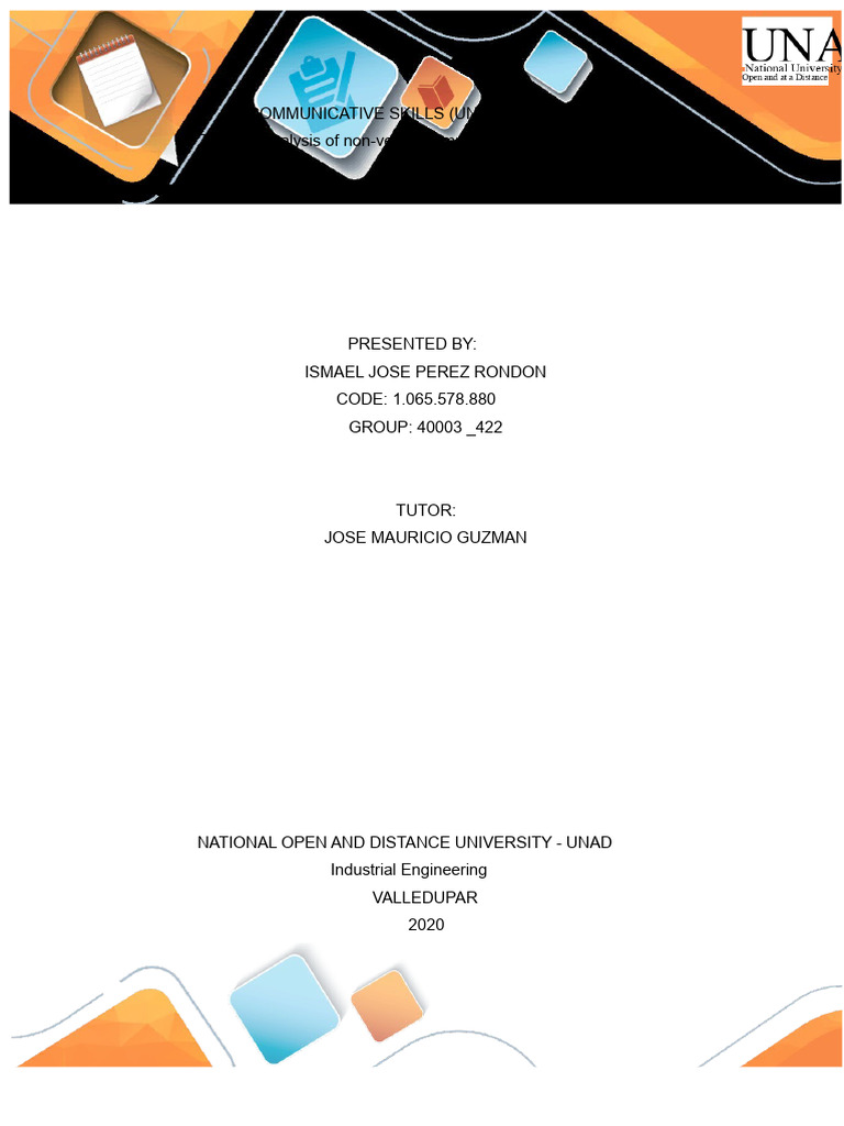 Task 3 - Analysis of non-verbal communication in short film | PDF ...