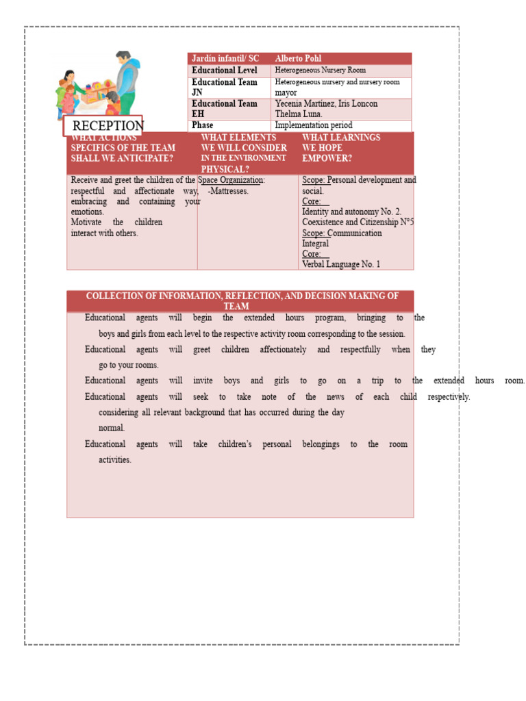 Nursery Planning Implementation | PDF | Preschool | Autonomy