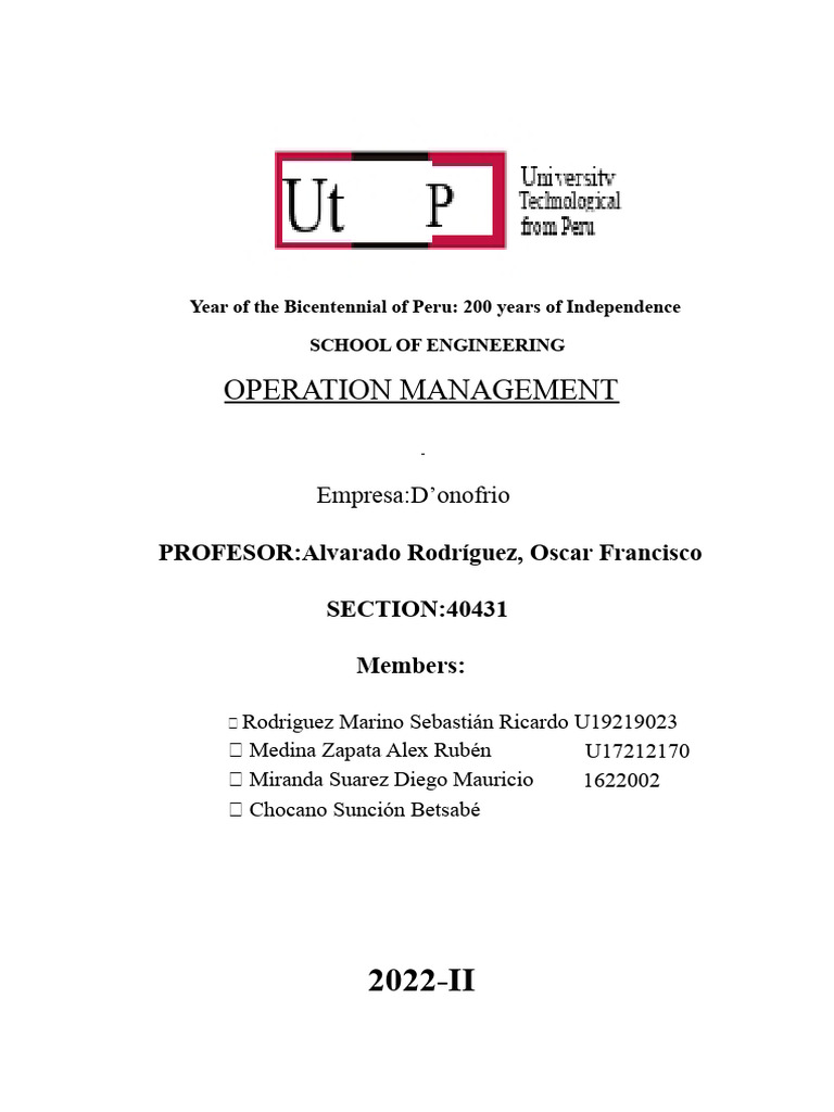 Progress 01 - Operations Management | PDF | Nestlé | Brand
