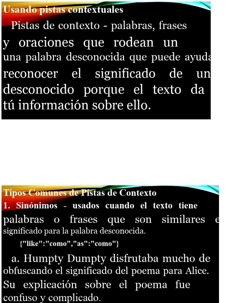 Actividad de Pistas Contextuales 1 | PDF