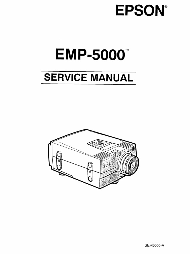 Epson Emp-5000 | PDF | Power Supply | Electrical Connector