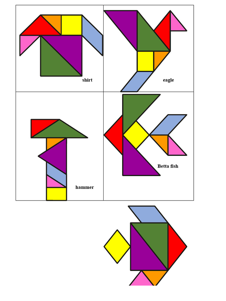 tangram figures | PDF