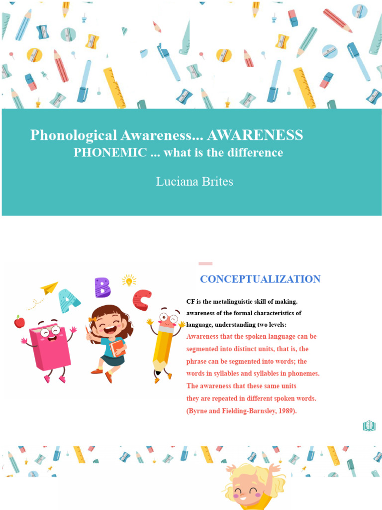 Understanding Phonemic Awareness Skills | PDF | Phoneme | Human ...