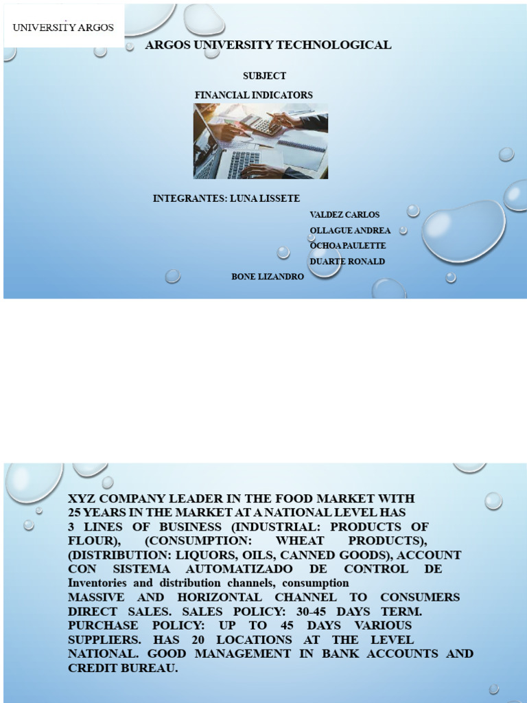 Financial Indicator Exercises Group 5 (3416) | PDF | Net Income | Gross ...