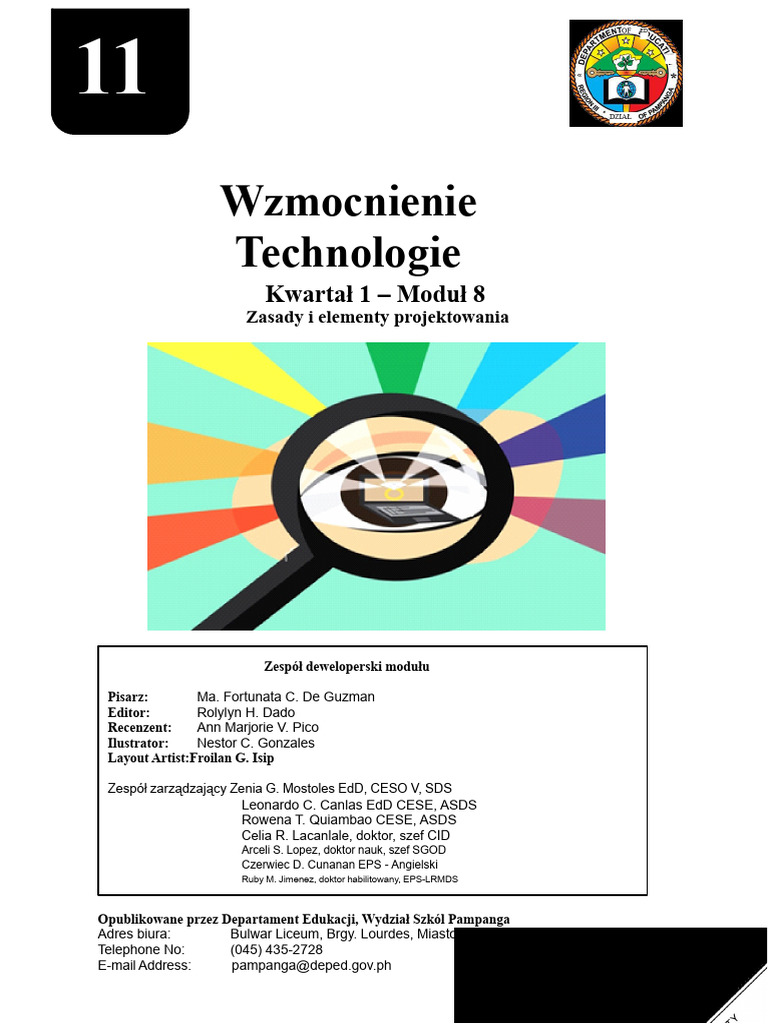 EmpTech - Q1 - Mod8 - Zasady I Elementy Projektowania | PDF