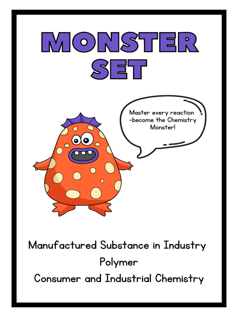 (Split) Monster Set Answers - 1-18 | PDF