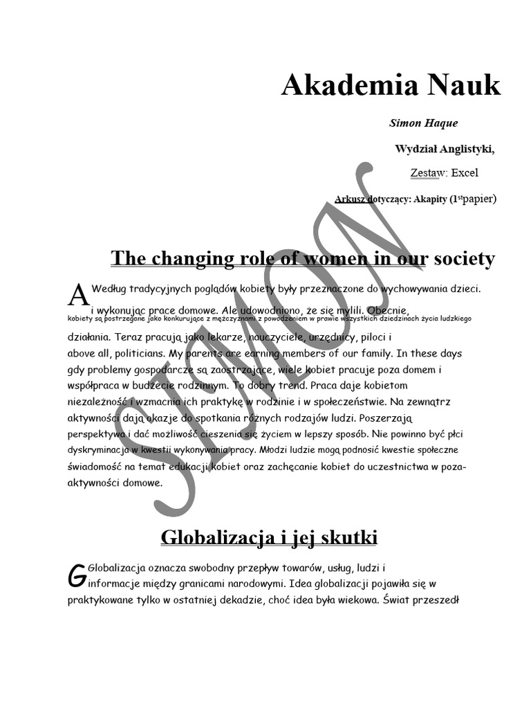 Akapity - HSC Autorstwa SIMONA (BUBT) | PDF