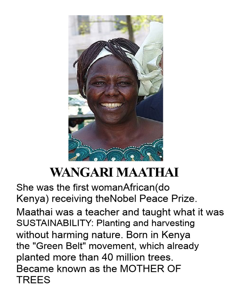Wangari Maathai | PDF