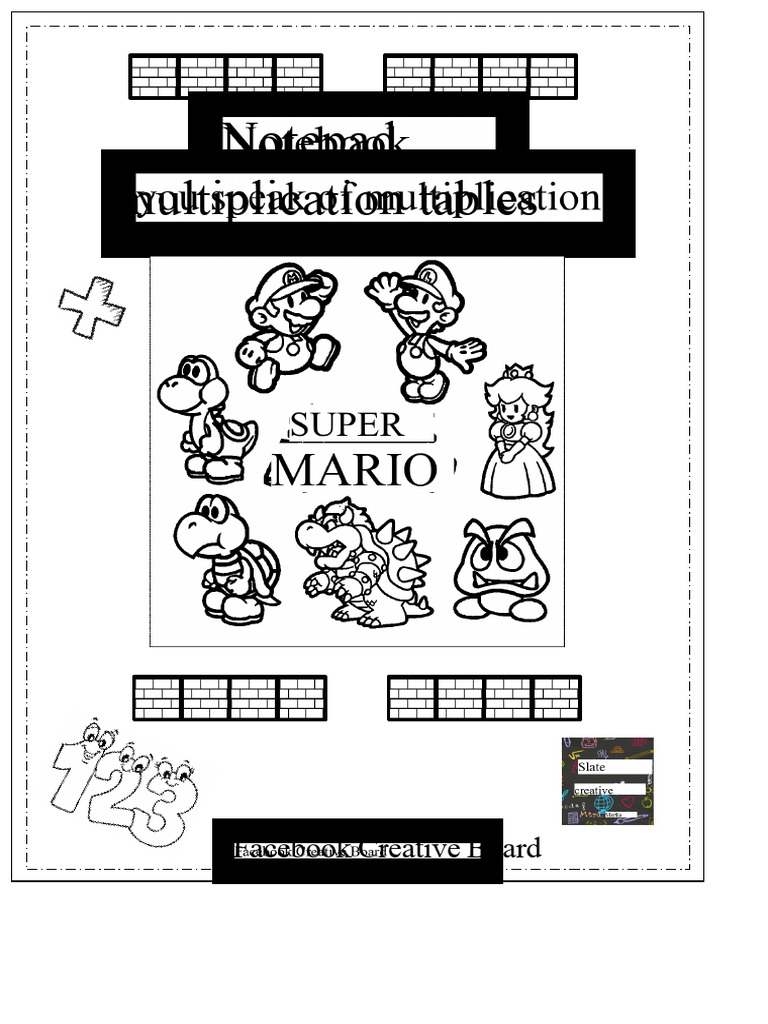 Multiplication Tables Activities for Kids | PDF | Video Game Franchises ...