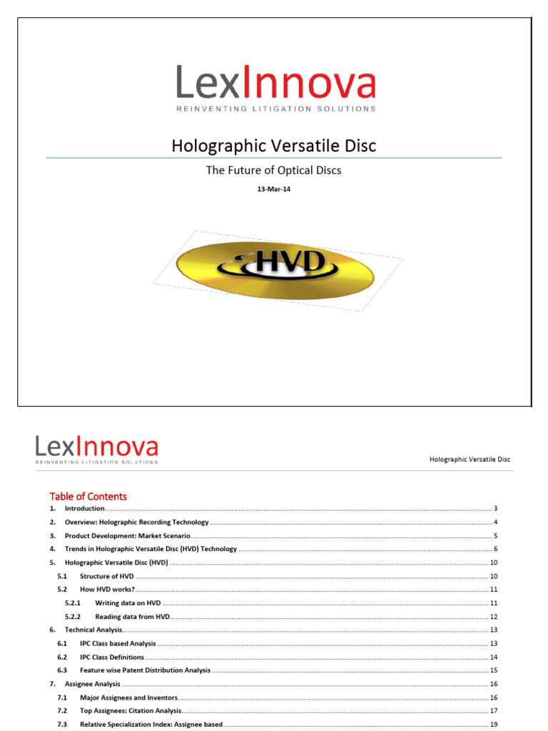 Holographic Versatile Disc | PDF | Holography | Dvd