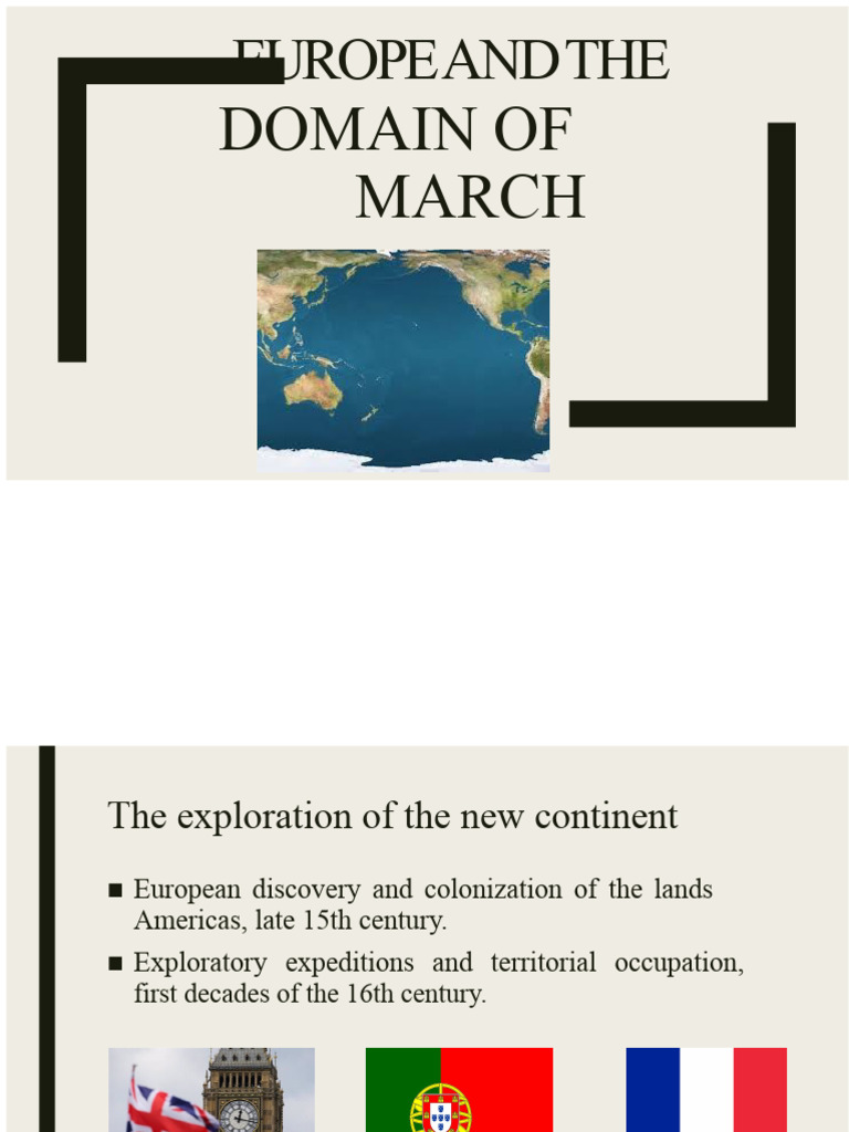 Europe and The Dominance of The Sea | PDF