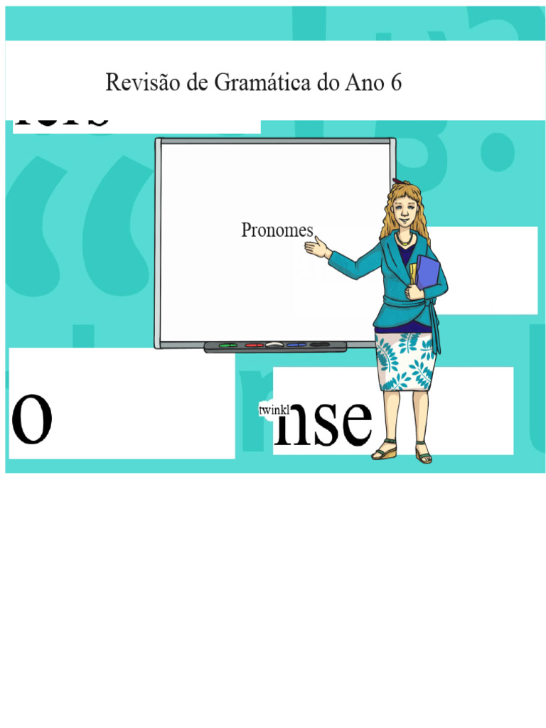 Gramática Pronomes Pdf Pronome Sintaxe