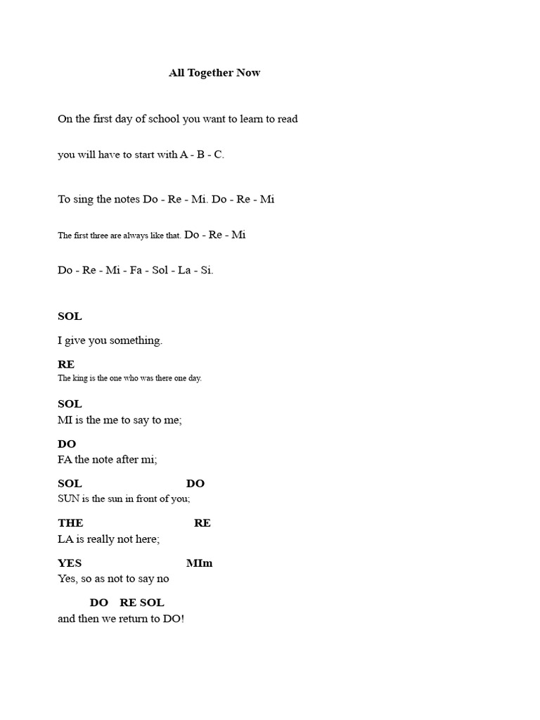 Learning Music and Reading Basics | PDF