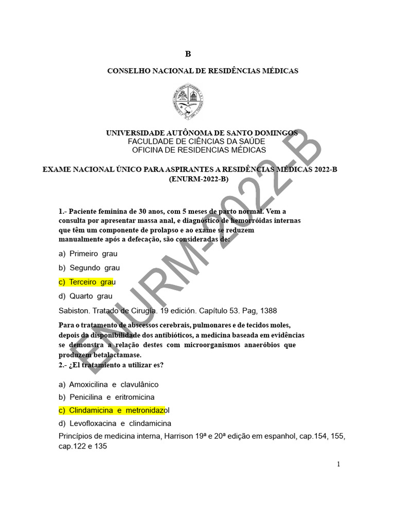 Enurm 2022 b, Resp.bibliog | PDF | Gravidez | Hipertensão