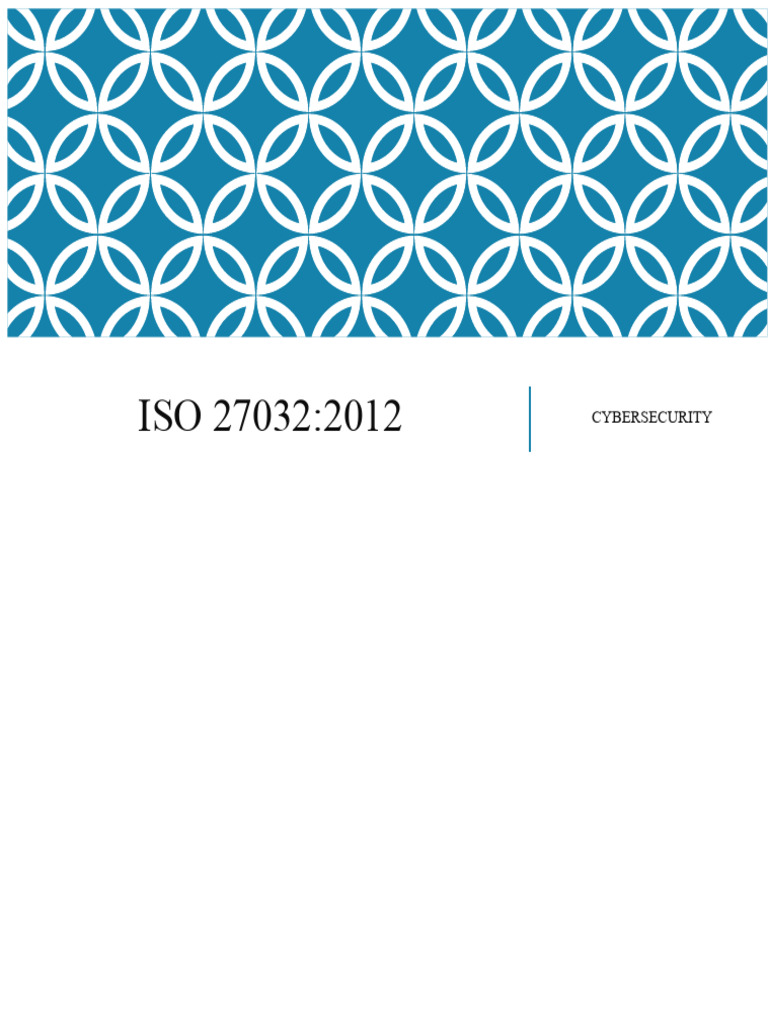 Cybersecurity Strategies and ISO 27032 | PDF