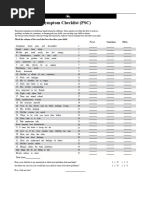 PSC-17 Scoring and Interpretation Guide | PDF