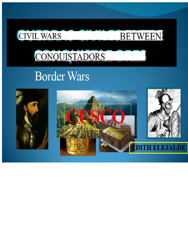 PowerPoint. Conflict Between Conquistadors | PDF | Francisco Pizarro ...
